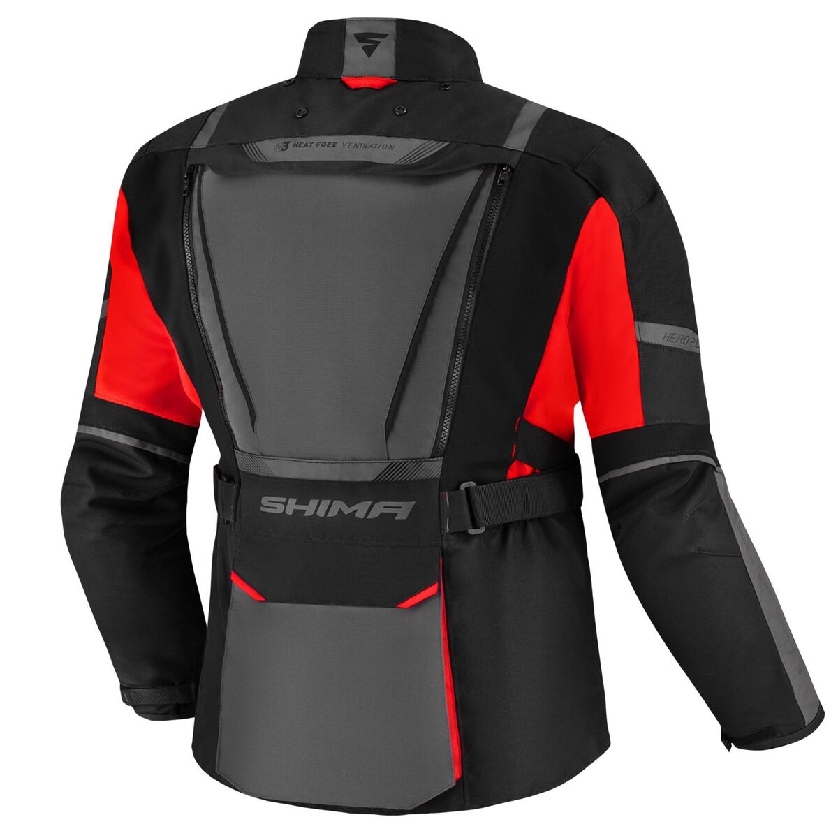 Shima Hero 2.0 Korumalı Motosiklet Montu Kırmızı Fiyatı ve Özellikleri